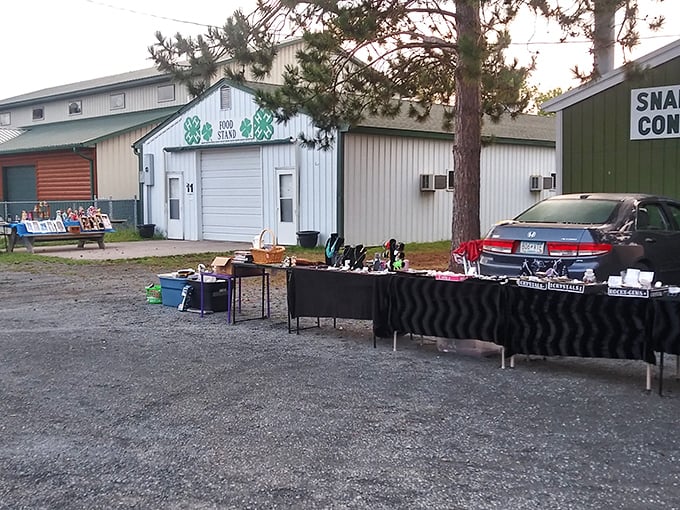 Where farmers and collectors create the perfect Minnesota shopping blend. The early bird gets the best folk art here!