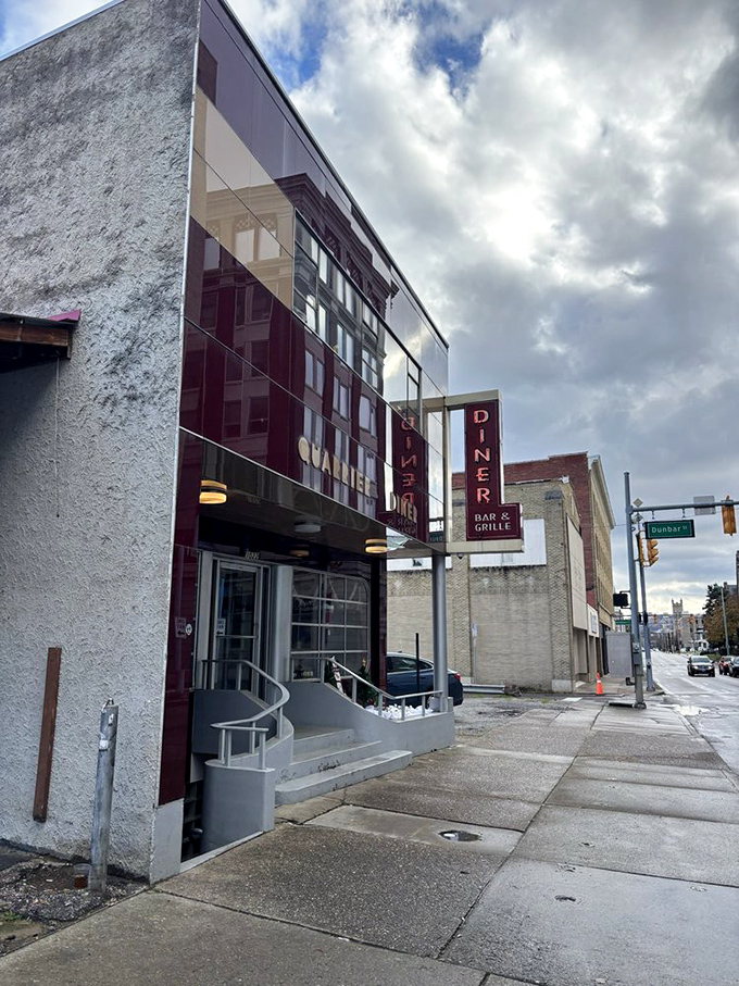 Quarrier Diner: "Art deco meets breakfast perfection &ndash; this isn't just a building, it's a time machine that serves coffee."