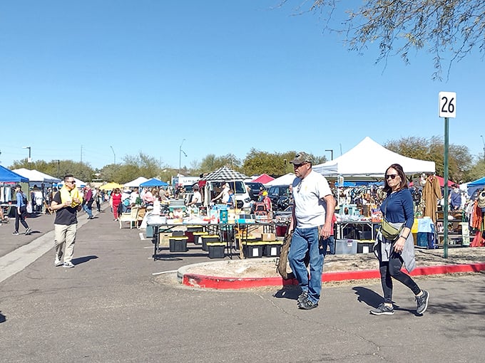 Thieves Market: where the only thing being stolen is your preconception about flea markets. Five dollars well spent for treasure hunting.