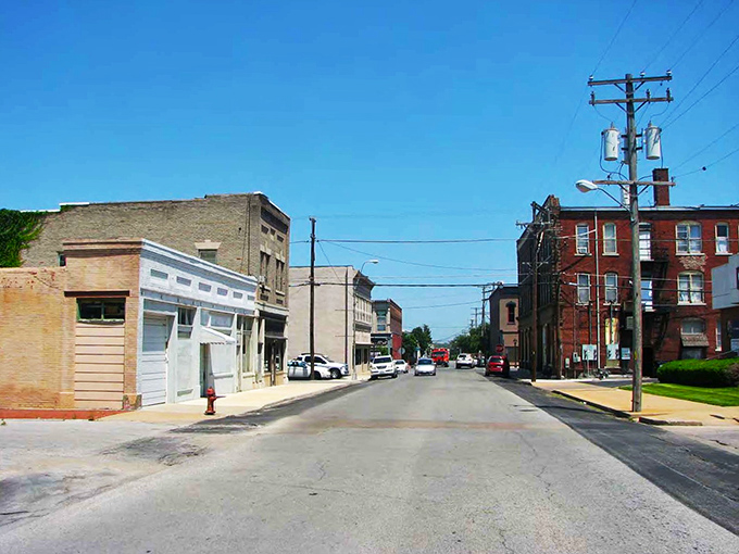 Webb City's historic downtown boasts charming checkered architecture and prices that won't make your retirement budget see red.