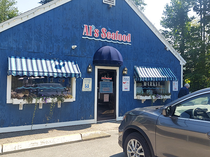 This little blue building holds seafood secrets that fancy restaurants would pay millions to discover.