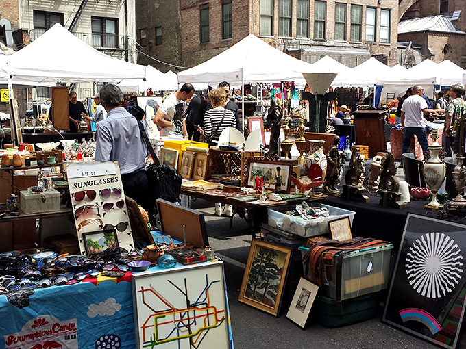 Annex Markets (New York): Architectural simplicity hiding interior complexity. Don't judge a market by its facade&mdash;the real magic happens inside those doors.