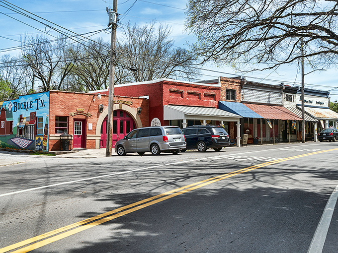 Where small-town America lives on unapologetically with vintage storefronts that haven't changed their mind about modernizing.