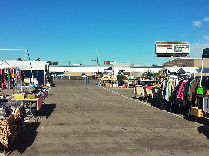 Weekend warriors stake their claims along the aisles, where yesterday's trends find tomorrow's collectors.