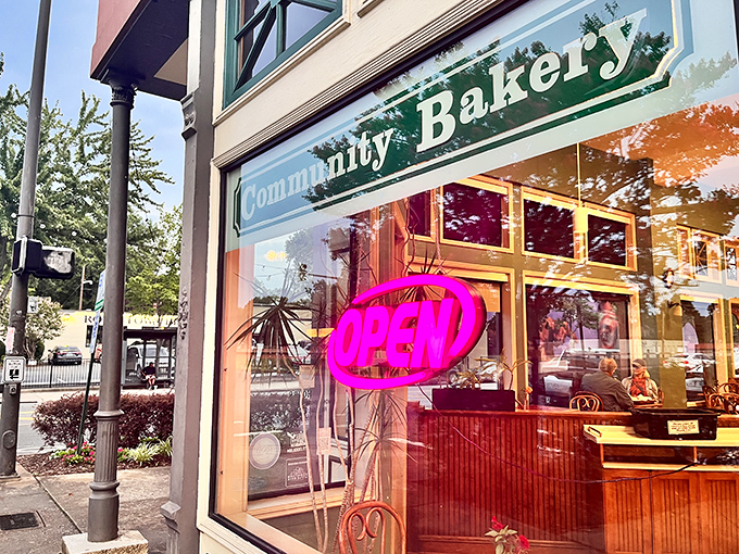 That neon "OPEN" sign in the window isn't just an invitation—it's a siren call to carb-lovers throughout Arkansas' capital.