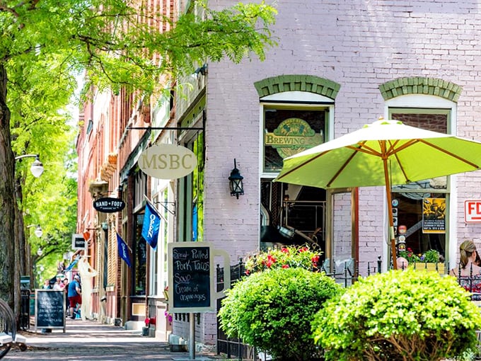 Winter transforms Corning into a snow-globe village where affordability meets undeniable charm.