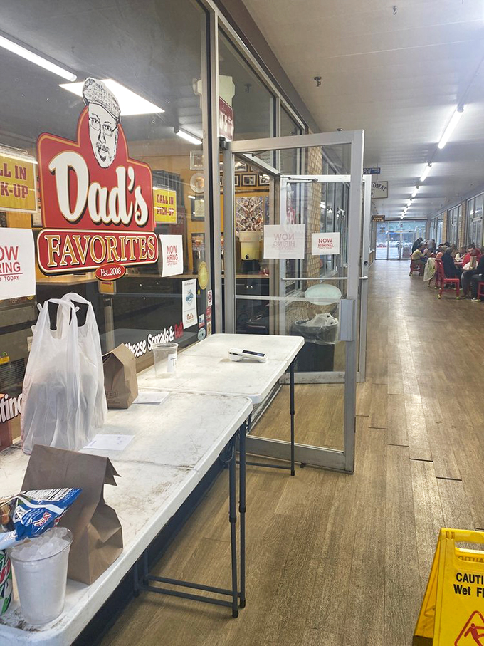 Part sandwich lab, part local institution &ndash; Dad's unassuming shop window promises cheese spreads that will haunt your dreams.