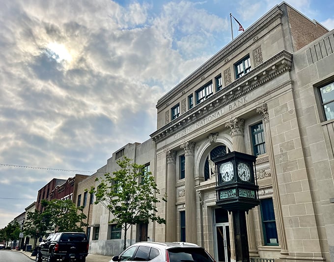 This grand historic bank building in downtown Gastonia offers architectural eye candy that costs nothing to admire.