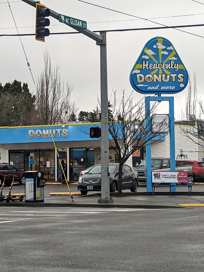 The retro-cool Heavenly Donuts sign promises exactly what you'll find inside &ndash; a little taste of paradise.