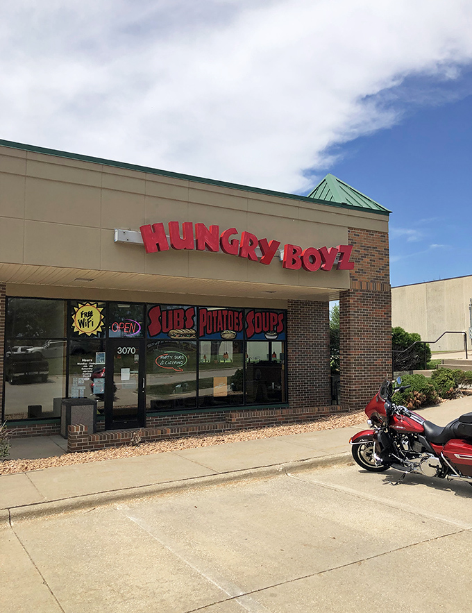 The unassuming strip mall exterior of Hungry Boyz hides sandwich treasures that would make Indiana Jones forget about the Ark.