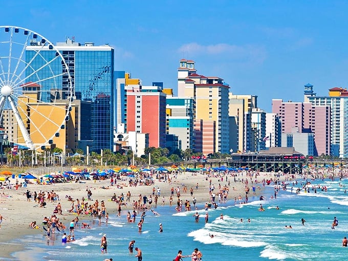 Myrtle Beach's colorful skyline and sandy shores offer retirement eye candy that's surprisingly gentle on your wallet.