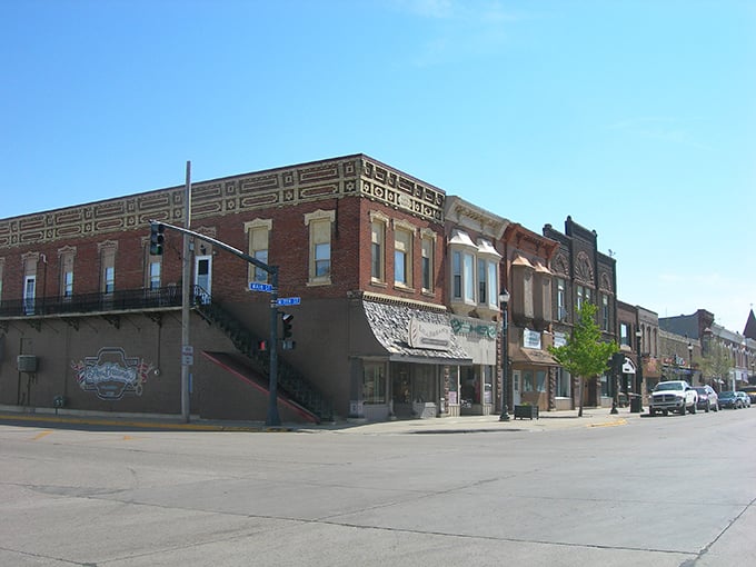 Downtown Osage offers the perfect backdrop for your golden years. Affordable living with a side of architectural eye candy.