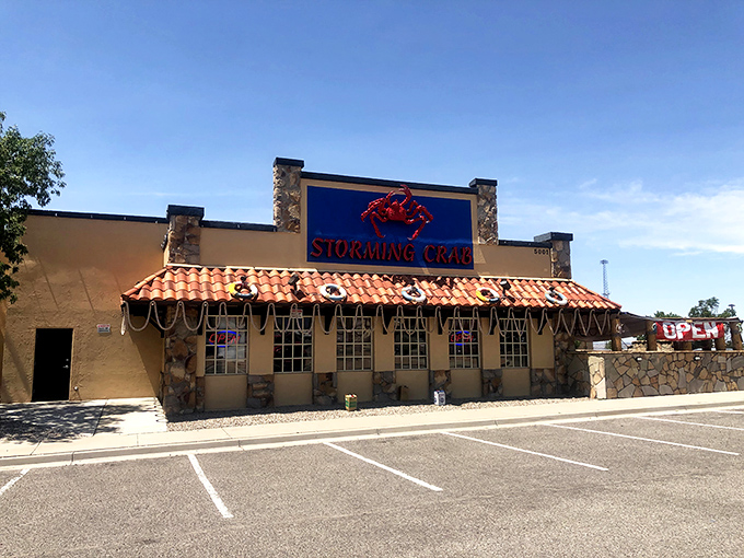 Storming Crab's stone fa&ccedil;ade and nautical ropes transport you straight to a coastal fishing village. Just add ocean views!