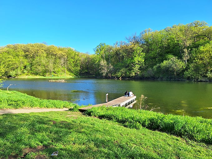 "You shall not pass!" Just kidding &ndash; this boardwalk at Stone State Park welcomes all adventurers.