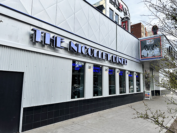 No matter what the clock says, The Nicollet Diner says it's time for breakfast - with a side of downtown Minneapolis energy.