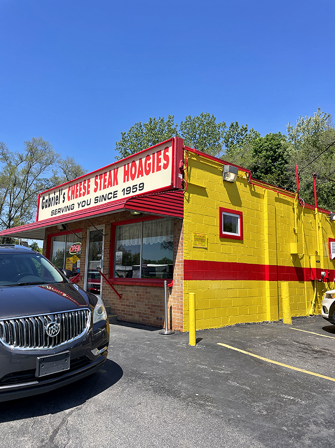 That classic sign has been guiding hungry Michiganders to cheesesteak nirvana since before most food trends were born.