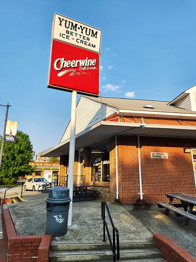 That vintage Cheerwine sign isn't just decoration&mdash;it's a promise that some traditions are worth preserving, especially when they're delicious.