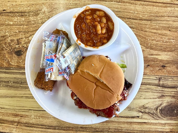 A sandwich that requires both hands and several napkins isn't just a meal&mdash;it's a commitment worth making. The beans aren't negotiable.