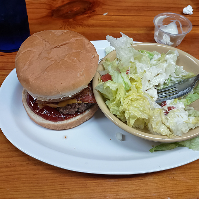 When a burger gets dressed up with bacon and cheese, it's not showing off&mdash;it's just living its best life.