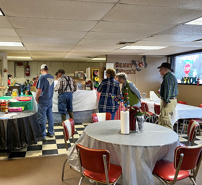 No Edison bulbs or exposed ductwork here&mdash;just folks gathering for real food in a place where "farm-to-table" isn't a trend but a way of life.
