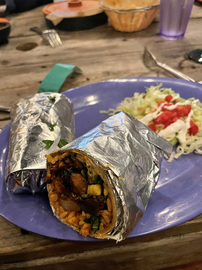 Two burritos walk into a plate&hellip; no punchline needed when the food itself delivers this much satisfaction with every perfectly balanced bite.