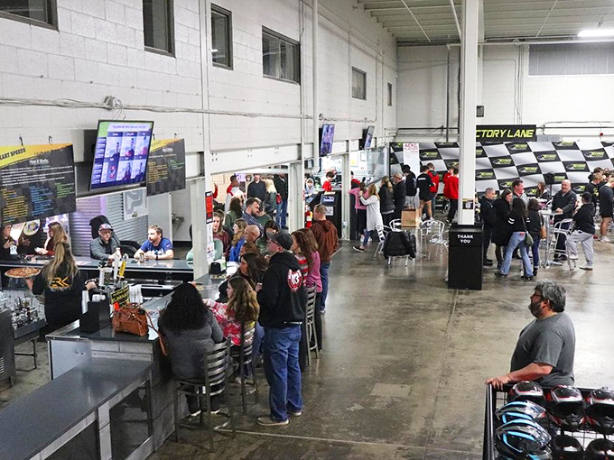 Axe throwing adds another dimension to the Three Rivers experience. Nothing complements high-speed racing quite like hurling sharp objects with precision. 