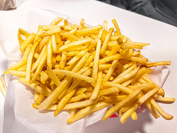 Golden, crispy, and unapologetically straightforward&mdash;these fries aren't trying to reinvent the wheel, they're just perfecting it.