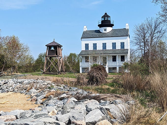 This isn't just any lighthouse&mdash;it's a time capsule with a view, reconstructed to honor the original that guided mariners for over a century.
