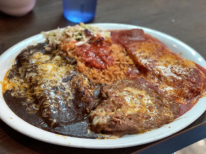 Mole and chile relleno sharing a plate is like Sinatra and Dean Martin reuniting&mdash;classic, indulgent, and guaranteed to leave you wanting an encore.