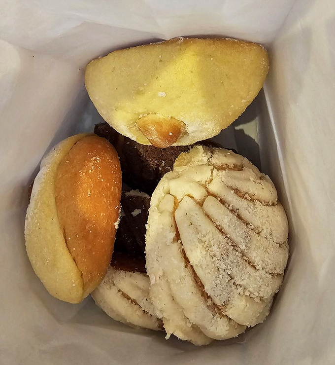 A box of pan dulce is like a treasure chest where X marks the spot for your sweet tooth's greatest adventure.