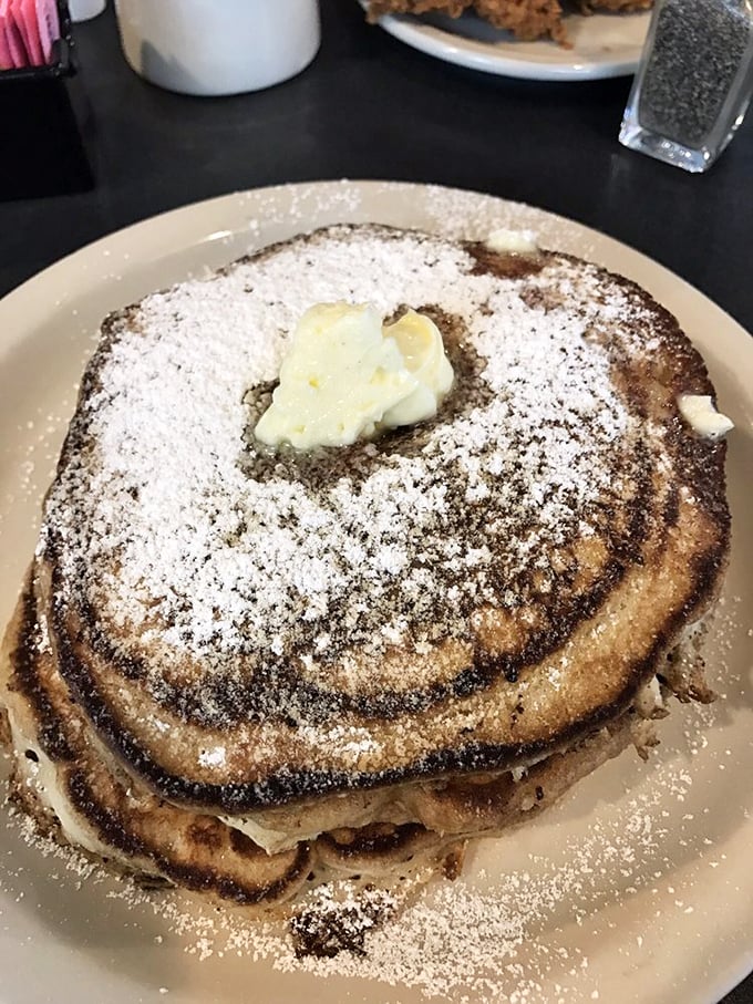 These aren't just pancakes &ndash; they're fluffy golden discs of happiness topped with butter that melts like your morning grumpiness.