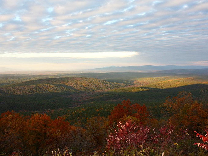 Layers upon layers of blue-tinged mountains stretching to infinity. Standing here makes everyday worries seem as small as they should be.