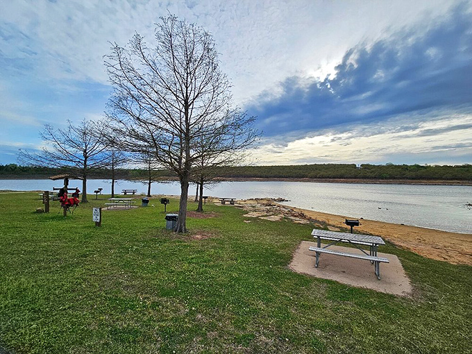 Picnic tables with million-dollar views that don't require reservations months in advance. Nature's finest dining establishment.