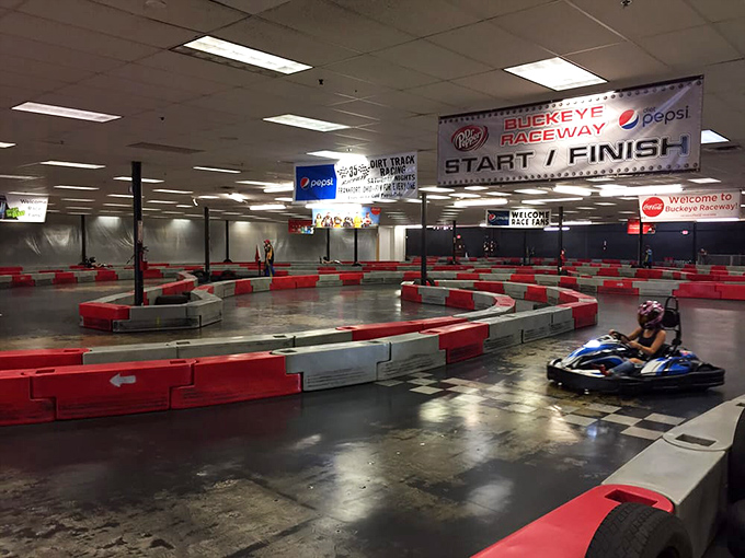 Where rubber meets road and Monday's stress melts away. Notice that look of intense concentration? That's pure joy in disguise.