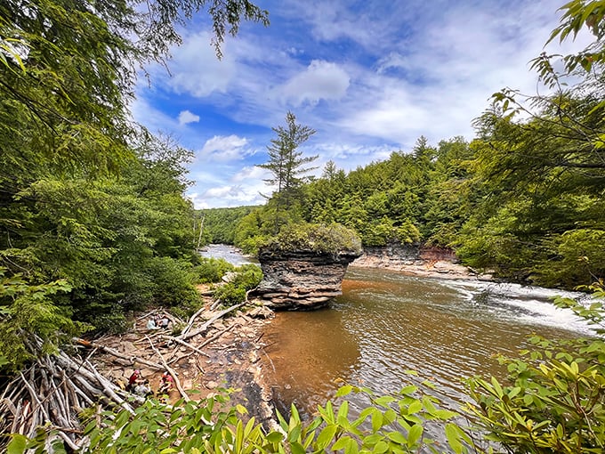 Massive rock formations frame the trail like nature's own art installation &ndash; no admission fee required, just comfortable shoes and an appreciation for geology. 
