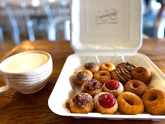 A dozen donuts and chai that could make you forget every chain coffee shop you've ever visited&mdash;Portland's version of a perfect morning.