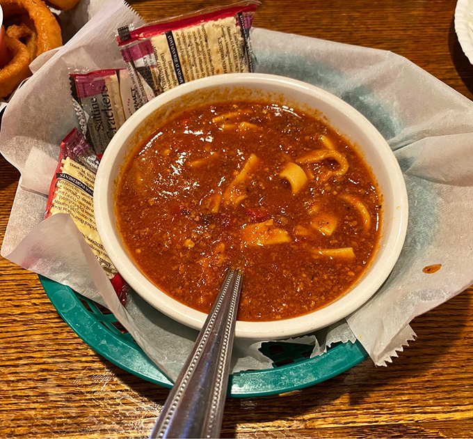 A bowl of hearty chili that doesn't just warm your stomach&mdash;it hugs your soul on those chilly Appalachian evenings.