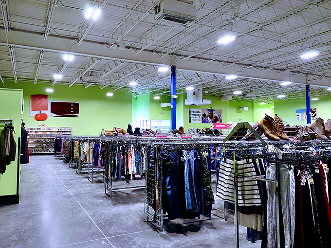 This isn't just secondhand shopping—it's an archaeological dig through America's closets where fashion trends of yesteryear await rediscovery.