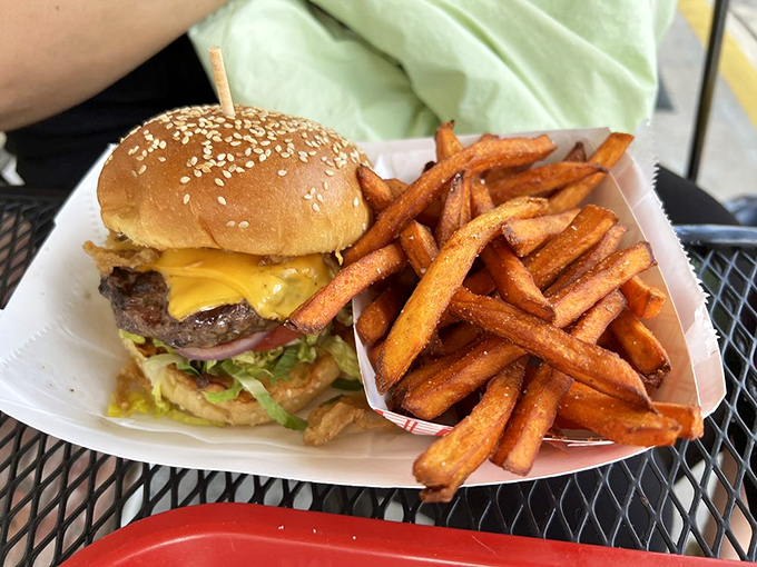 Sometimes simplicity is perfection. The Good Ole proves you don't need fancy toppings when the basics are this extraordinary.