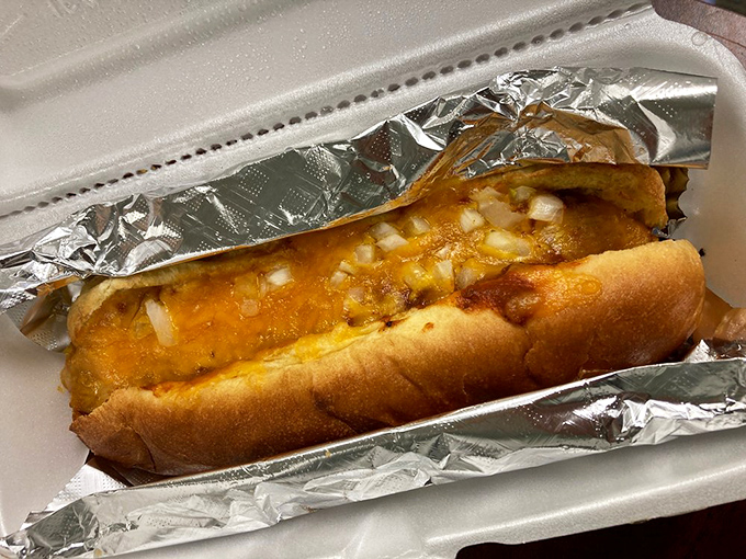 The classic Super Dog doesn't need fancy gimmicks&mdash;just perfectly balanced chili, cheese, and onions executed with the precision of a master crimefighter.