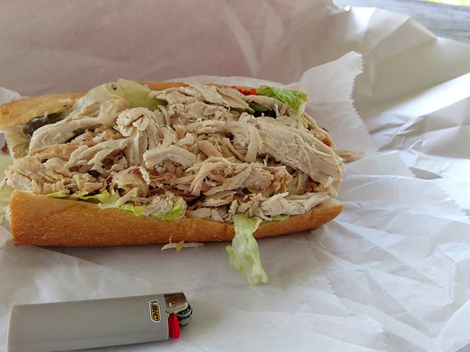 Turkey piled higher than a Thanksgiving family's expectations. This sandwich doesn't just feed you&mdash;it embraces you with poultry perfection.