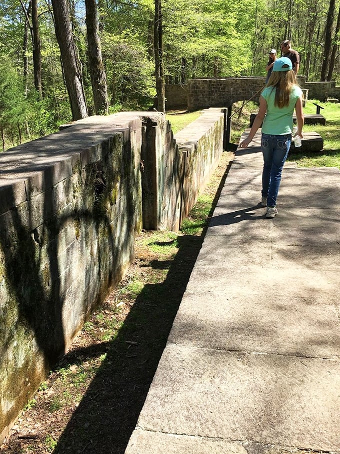 Walking through engineering marvels from the 1820s feels like time travel without the paradox headaches or complicated plot lines.