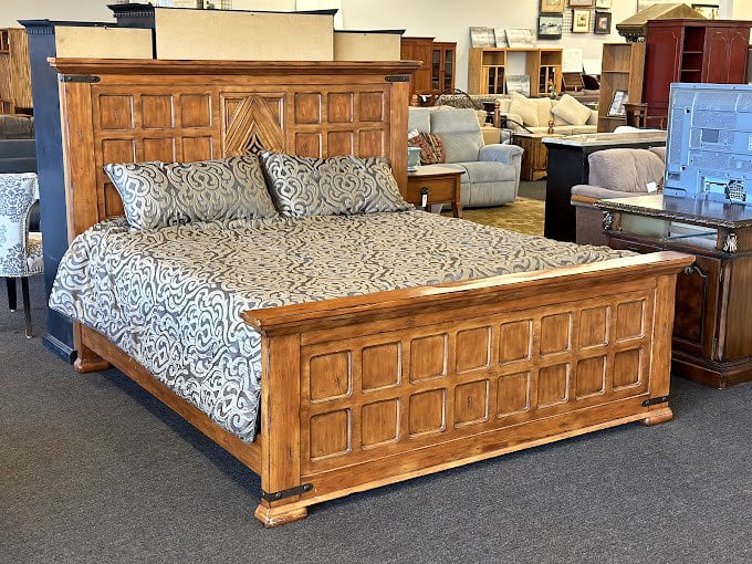 A bed fit for royalty&mdash;or at least someone who wants to feel like royalty without paying the royal price tag.