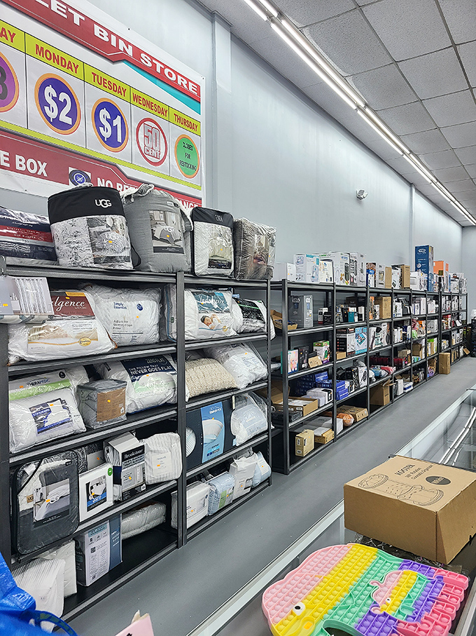 Bedding bonanza! Designer comforter sets and name-brand linens that would make even Martha Stewart do a double-take at these prices.