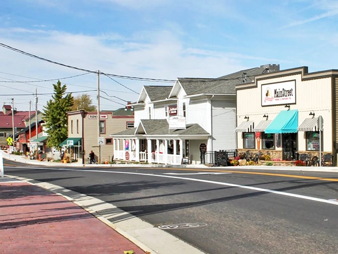Main Street's charming storefronts invite exploration, each one promising unique treasures and the kind of personal service that disappeared from most American towns decades ago.