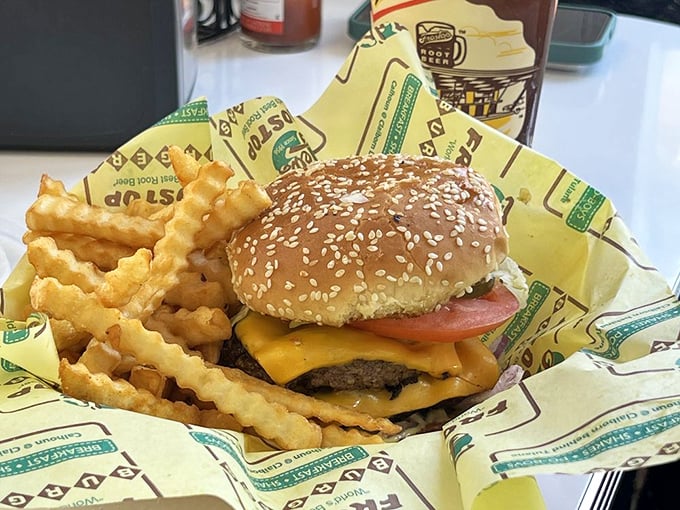 The burger-and-fries combo here isn't reinventing the wheel&mdash;it's reminding us why the wheel was such a brilliant invention in the first place.