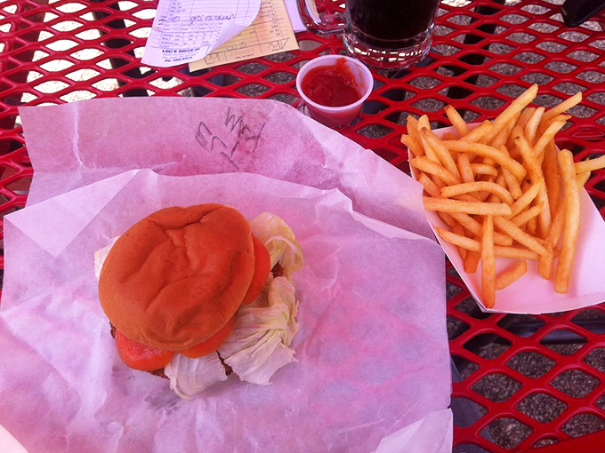This isn't just lunch&mdash;it's edible Americana, where every bite of burger and fry is a little patriotic act.