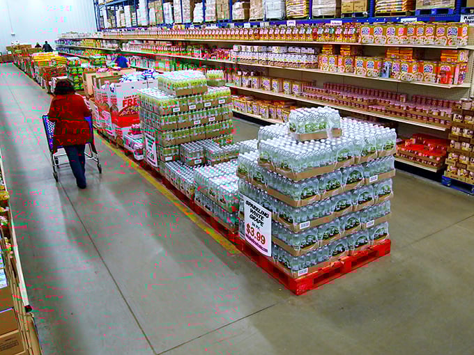 Grocery aisles that transform everyday shopping into a strategic mission. The breakfast cereal jackpot has been hit, and everyone's a winner.