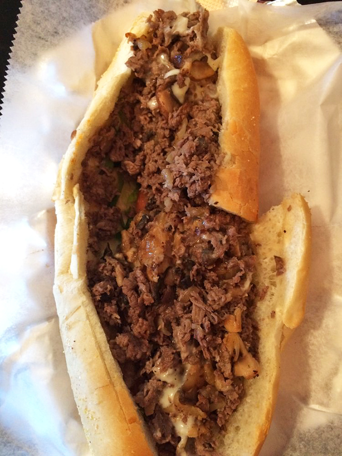 A cheesesteak that doesn't need Philadelphia's permission to be magnificent&mdash;tender meat, melted cheese, and a roll that's the perfect delivery system.