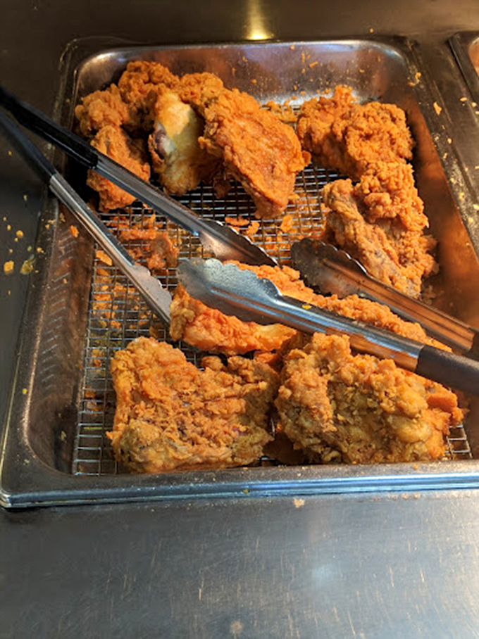 These aren't just any fried chicken pieces &ndash; they're armor-plated flavor bombs waiting to shatter deliciously between your teeth.